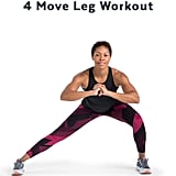 10-Minute Leg Workout | 4 Exercises | POPSUGAR Fitness