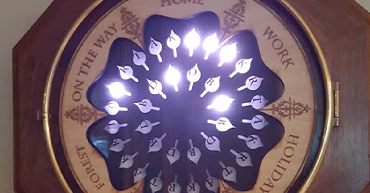 Real-Life Weasley Clock From Harry Potter | PS Tech