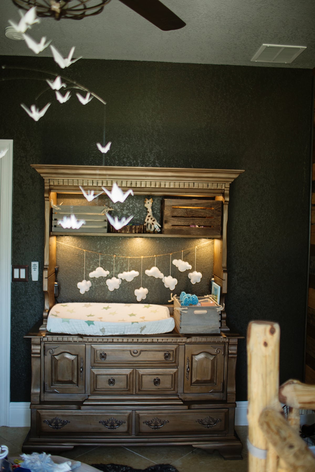 DIY Rustic Baby Boy Nursery | PS Family