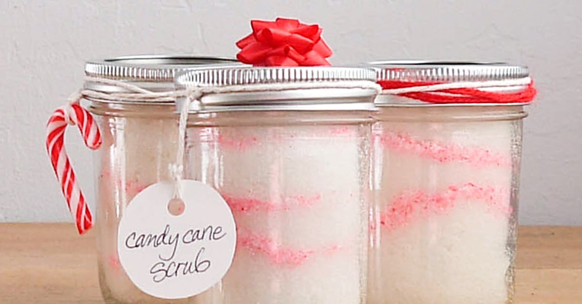 Homemade Candy Cane Body Scrub | POPSUGAR Smart Living