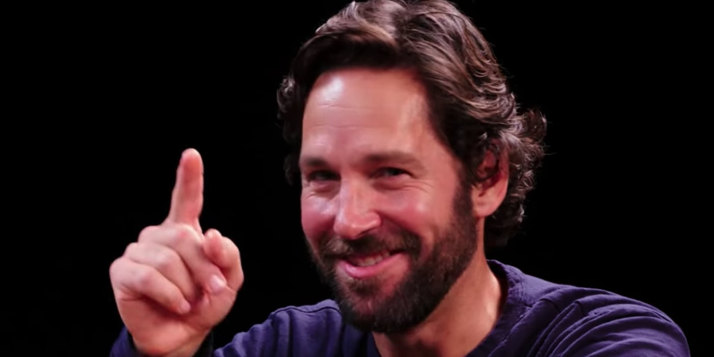 Paul Rudd Eats Super Spicy Hot Wings in Hot Ones Video | POPSUGAR Celebrity