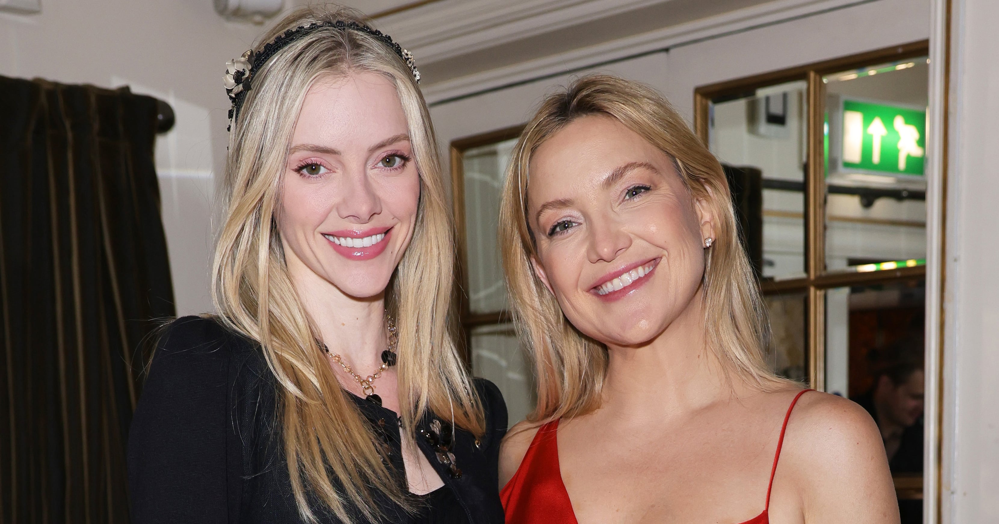 Kate Hudson Goes Out With Her Exs Wife Elle Evans In London Popsugar