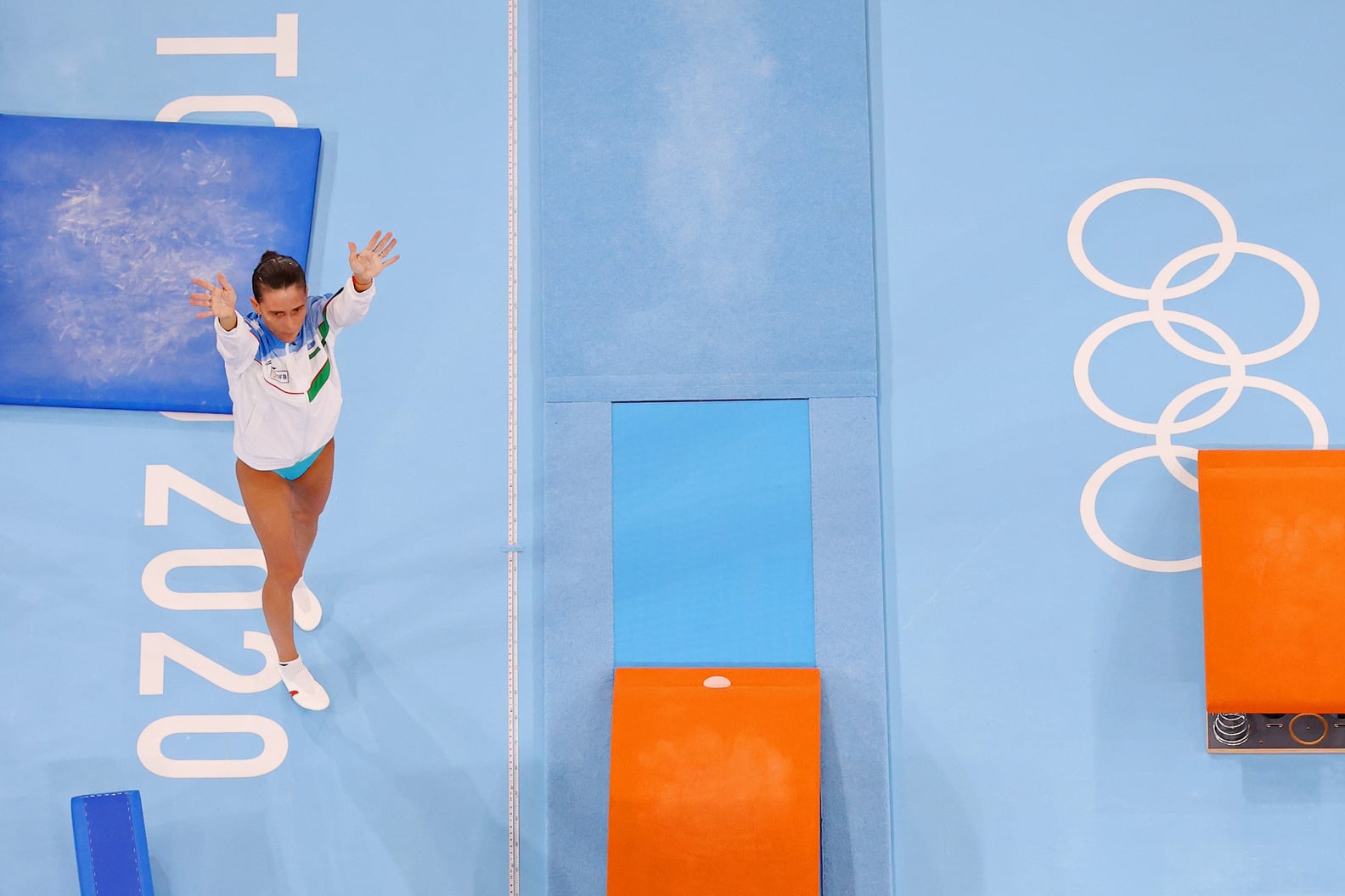 Photos: Oksana Chusovitina's Emotional Last Olympic Vault | PS Fitness