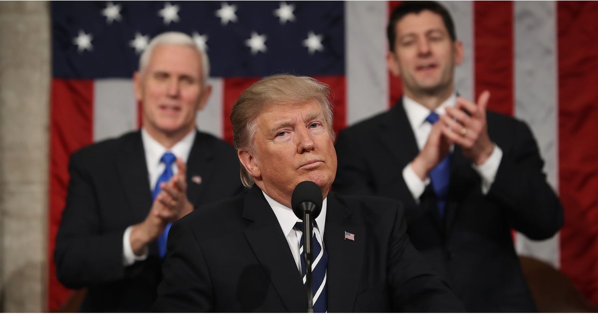 Why Did Democrats Laugh at Trump's Congressional Address? | POPSUGAR News