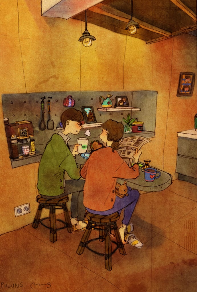 Korean Artist Puuung's Relationship Art | POPSUGAR Love & Sex