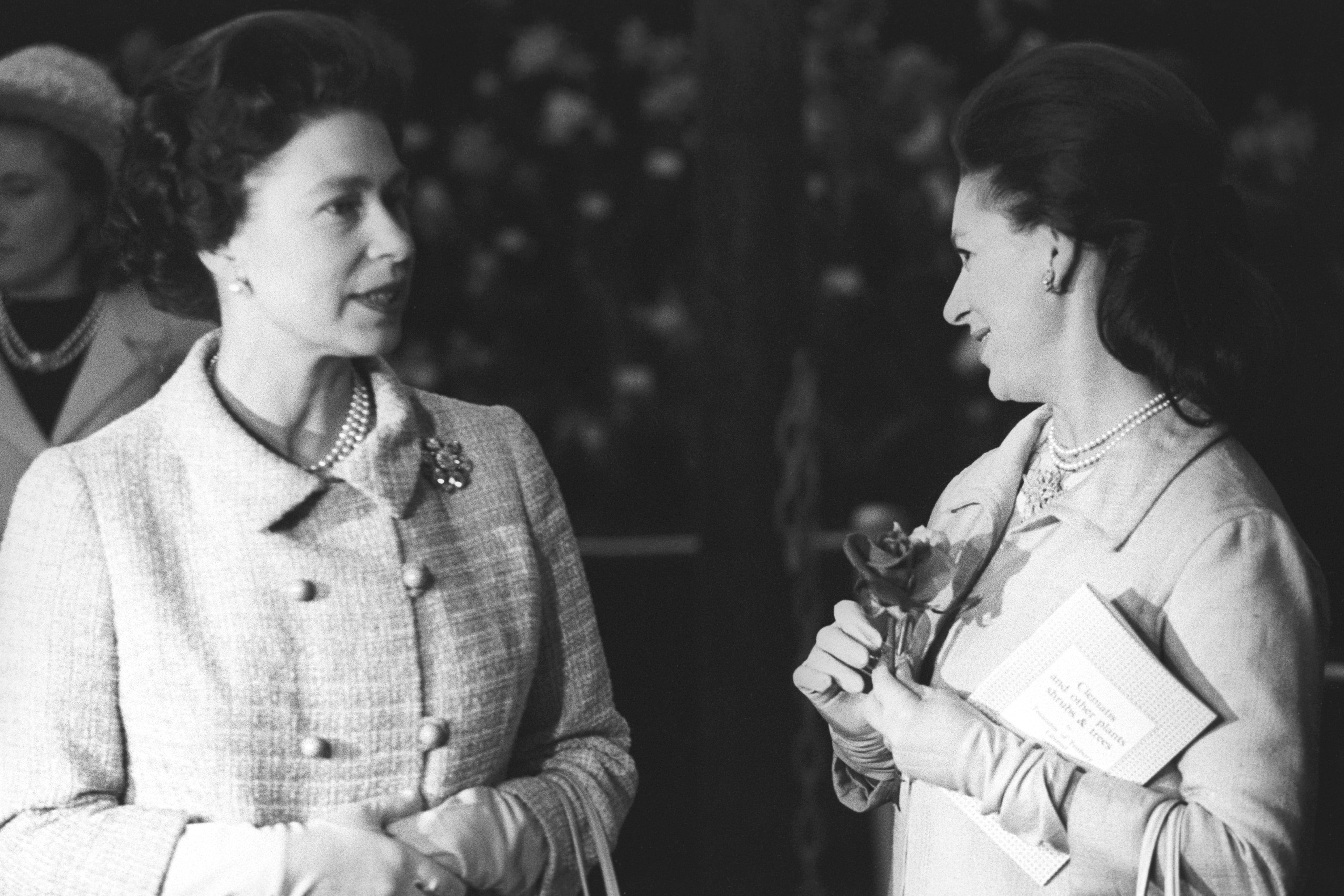 Princess Margaret And Queen Elizabeth