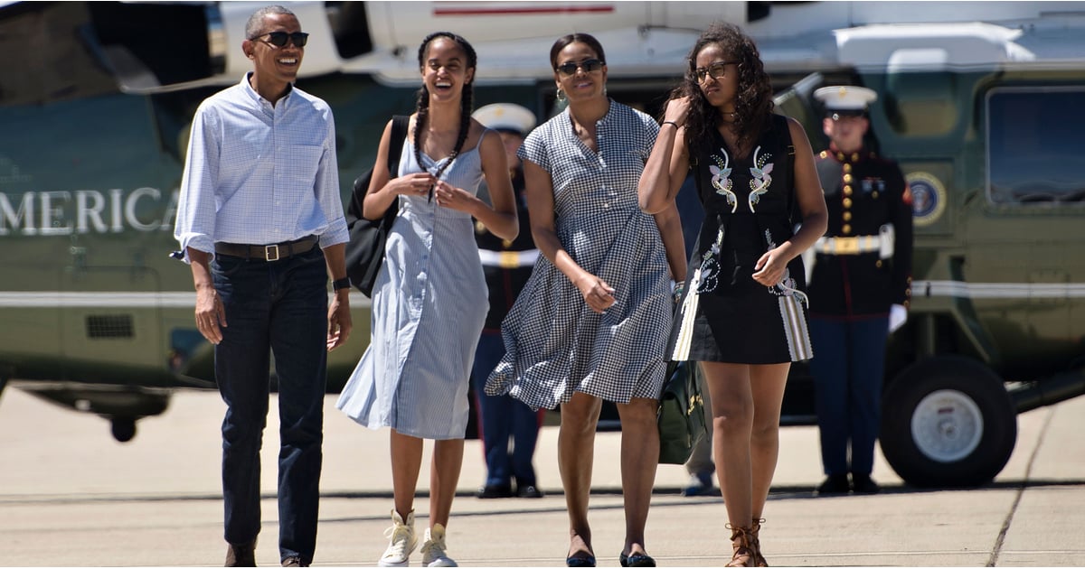 President Obama on Daughters Growing Up in the White House | POPSUGAR News