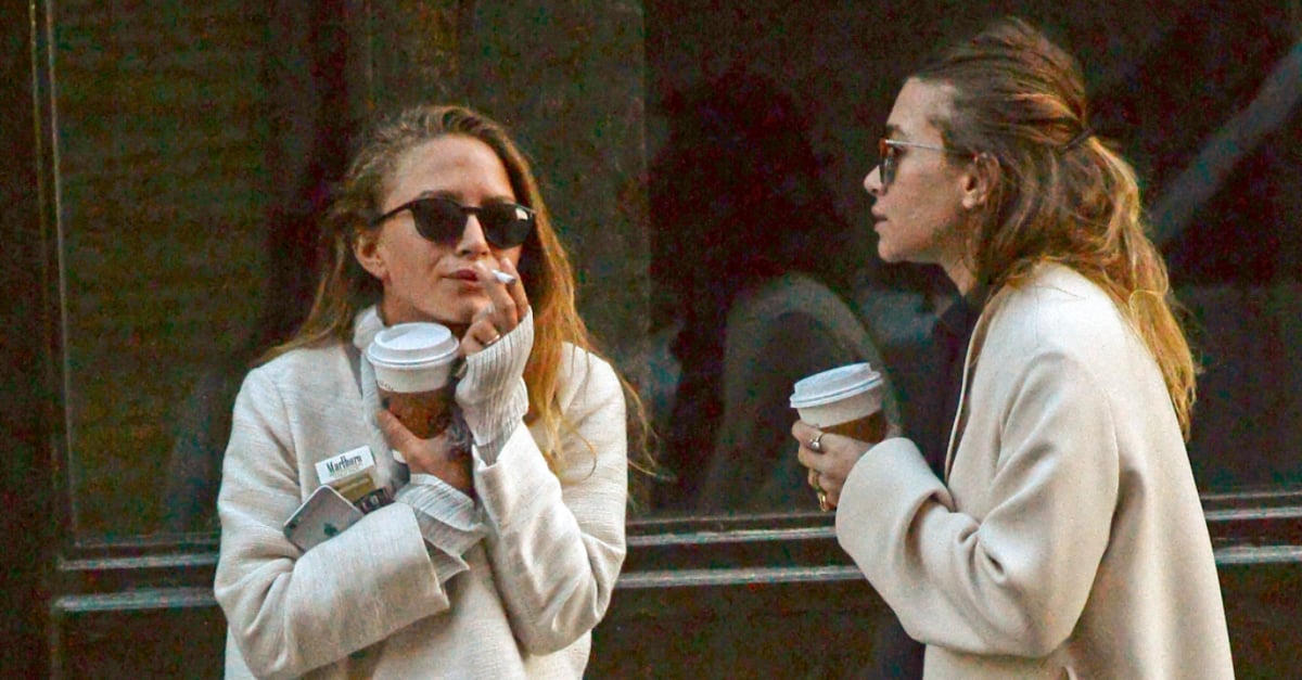 Mary-Kate and Ashley Olsen Smoking in NYC 2015 Pictures | PS Celebrity