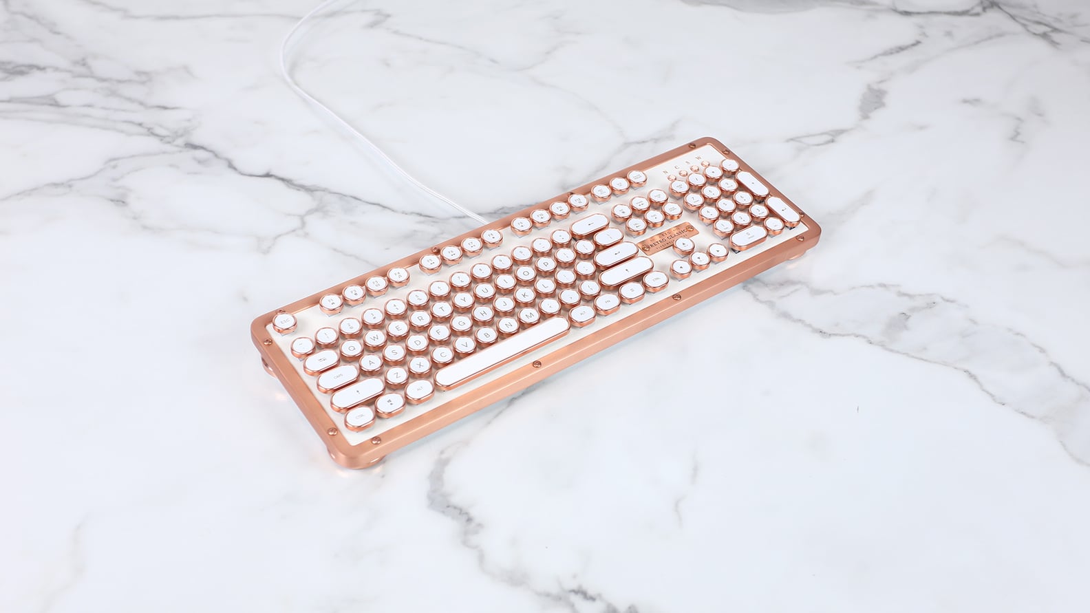 Rose Gold Typewriter Keyboard | POPSUGAR Love & Sex