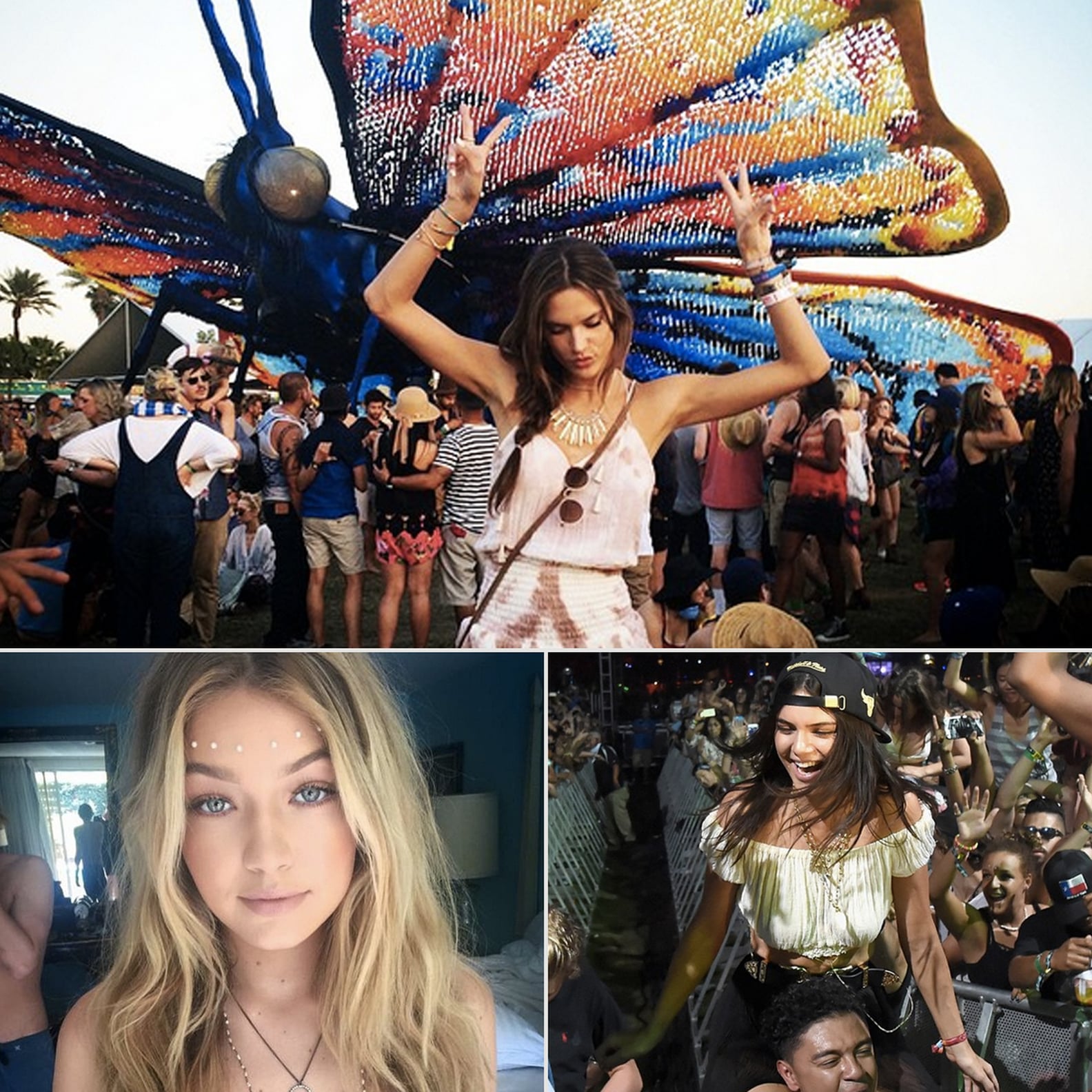 Celebrity Instagrams From Coachella 2015 | PS Fashion