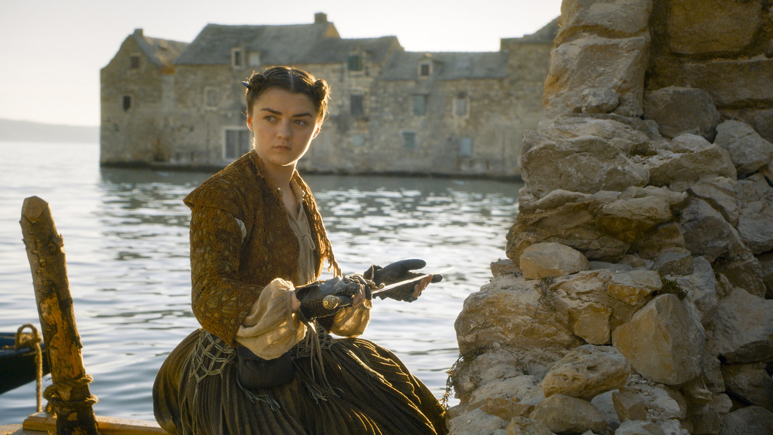Arya Stark Gifs From Game Of Thrones Popsugar Entertainment