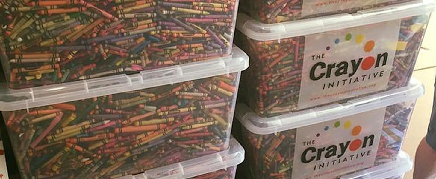 Dad Uses Old Crayons to Make New Ones For Kids in Hospitals | PS Family