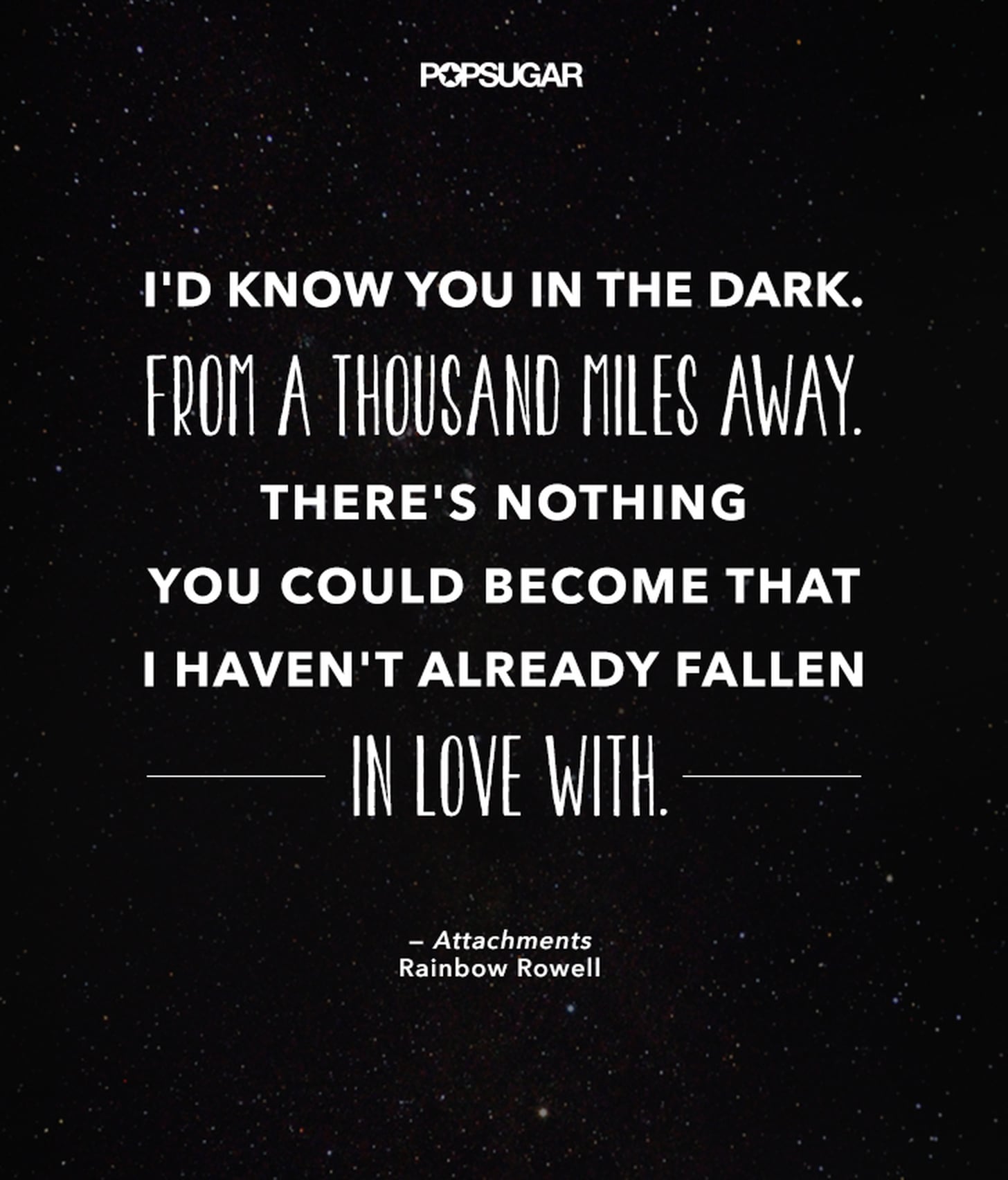Rainbow Rowell Book Quotes | PS Love