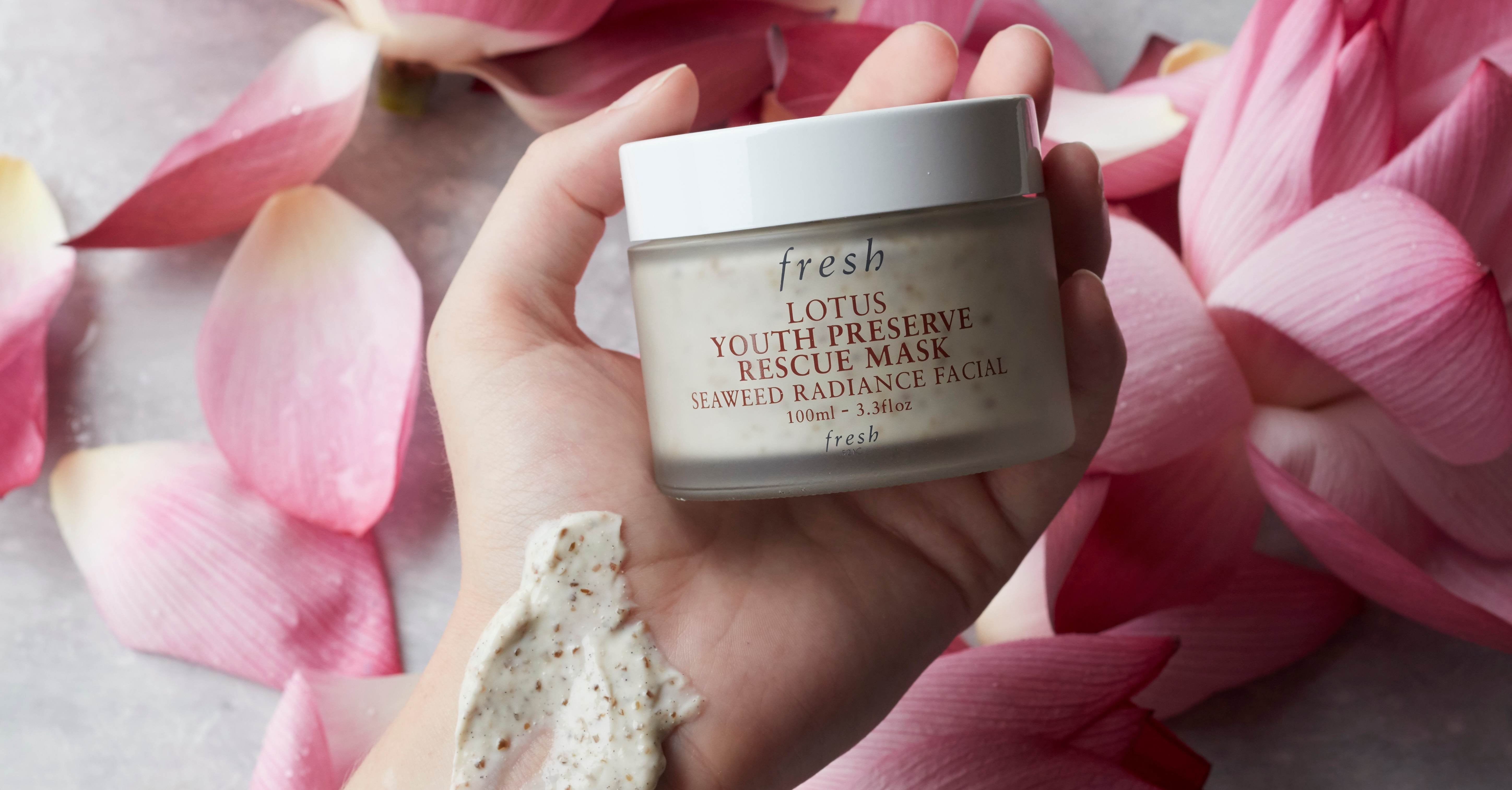 Fresh Beauty Lotus Youth Preserve Rescue Mask Review | PS Beauty