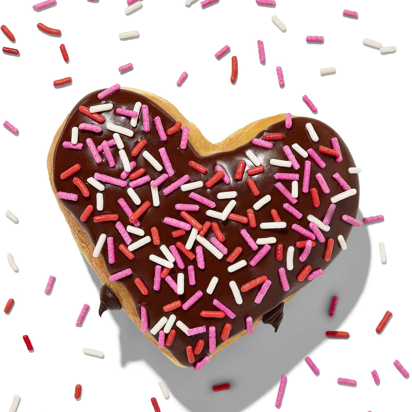 See Dunkin's Valentine's Day Menu and Heart-Shaped Doughnuts | PS Food