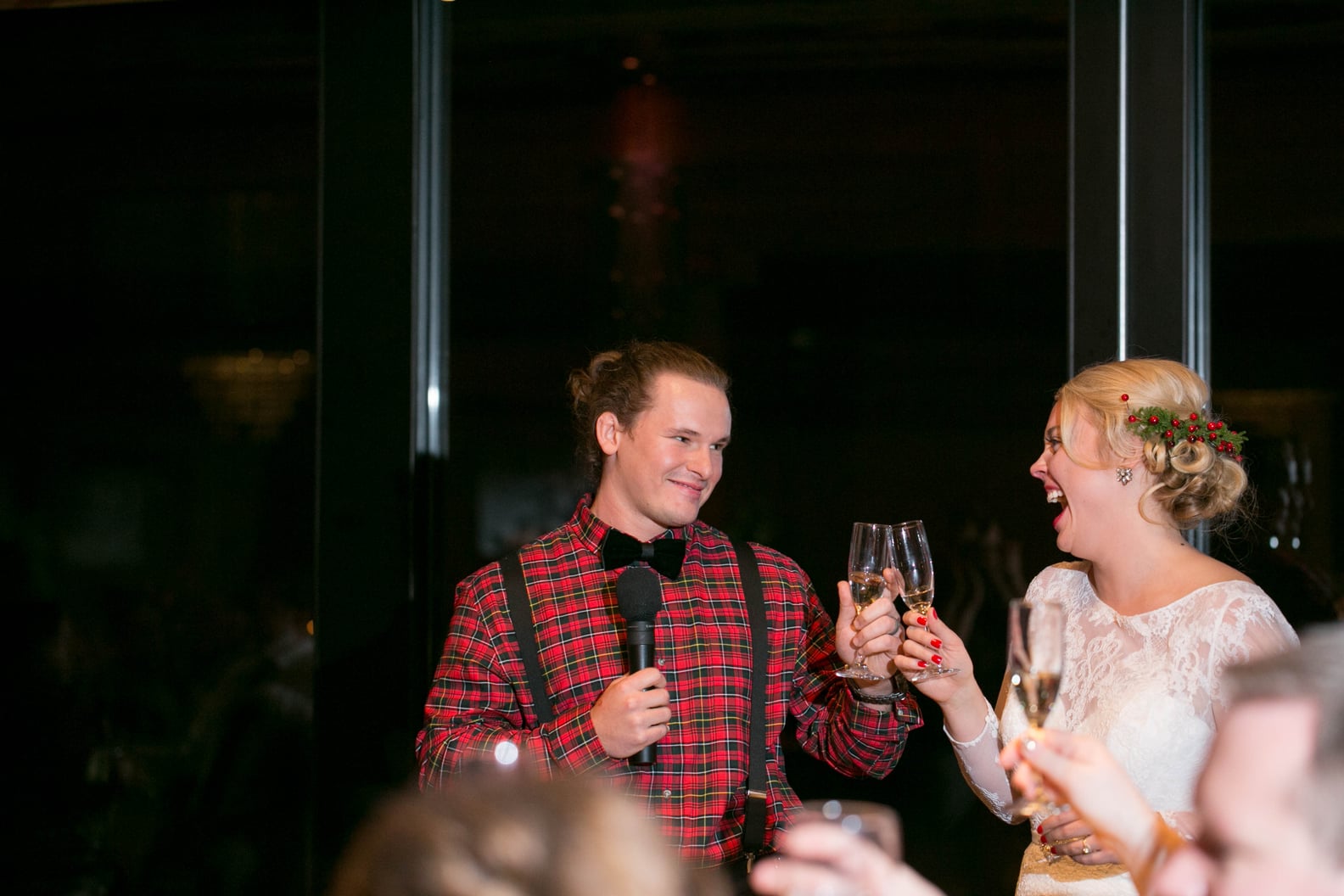 Plaid Holiday Wedding | PS Love