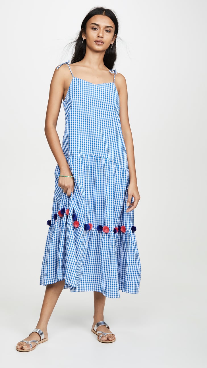 Kos Resort Gingham Dress | Best Clothes Discounts | Memorial Day Sales ...