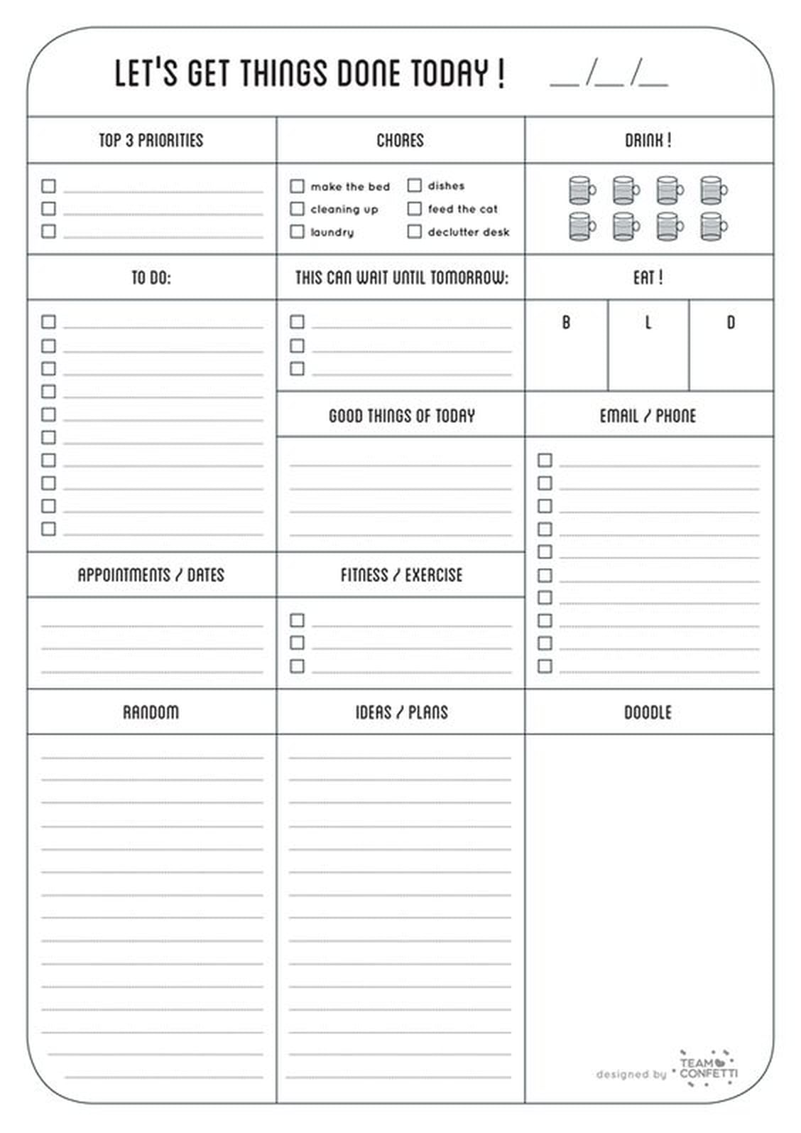 Free Printable To-Do Lists | PS Smart Living