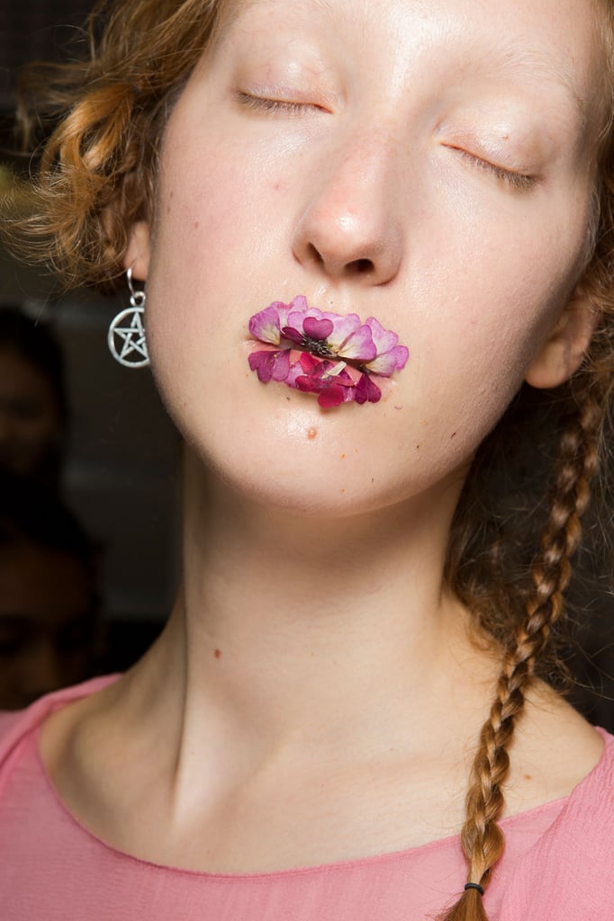 Hair and Makeup at Preen Spring 2017 | POPSUGAR Beauty