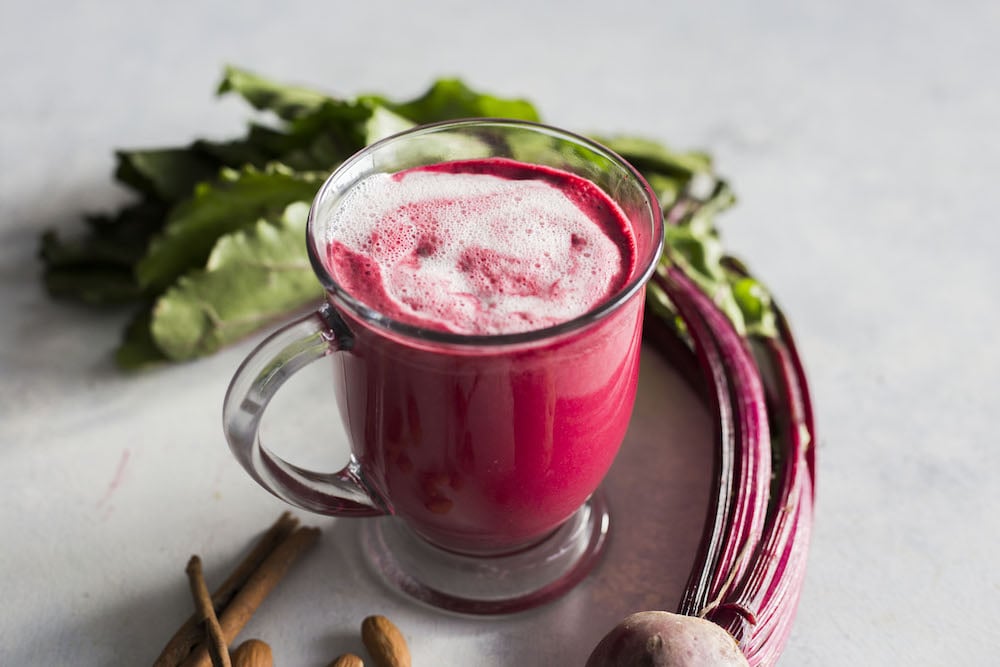 Pink Beet Latte Recipe | POPSUGAR Fitness