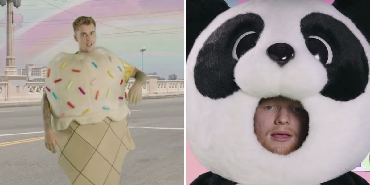 Ed Sheeran and Justin Bieber "I Don't Care" Video | PS Entertainment