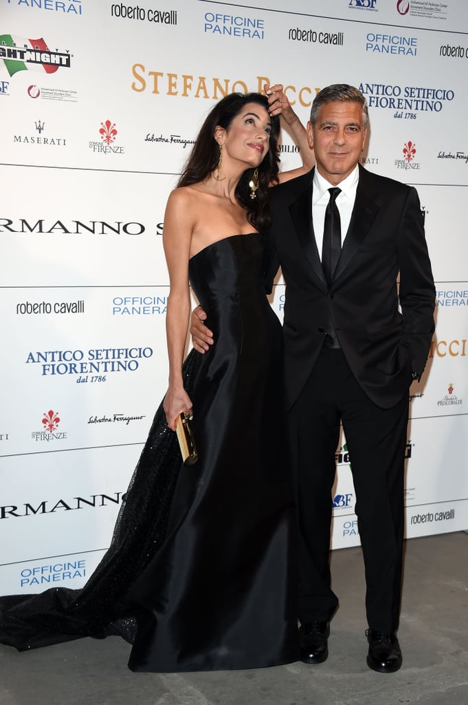 George Clooney and Amal Alamuddin Red Carpet Pictures | POPSUGAR Celebrity