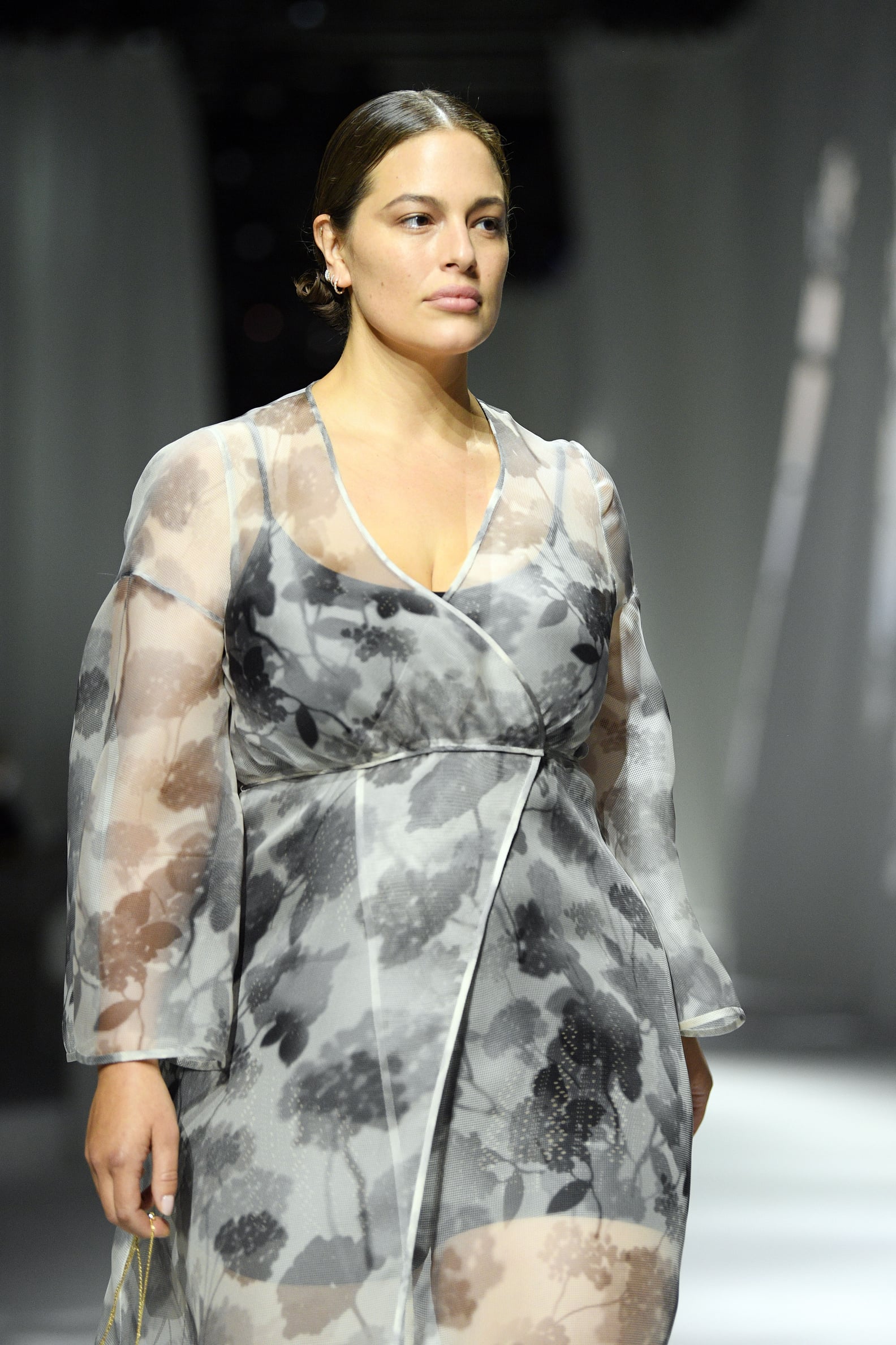 Ashley Graham Returns to Fendi Runway After Maternity Leave | PS Fashion