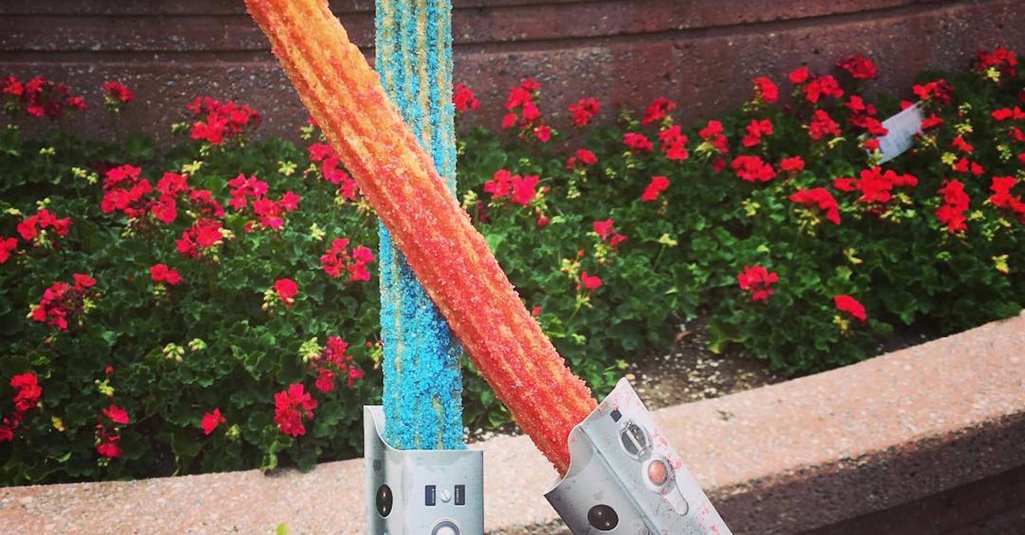Star Wars Lightsaber Churros at Disneyland | POPSUGAR Food