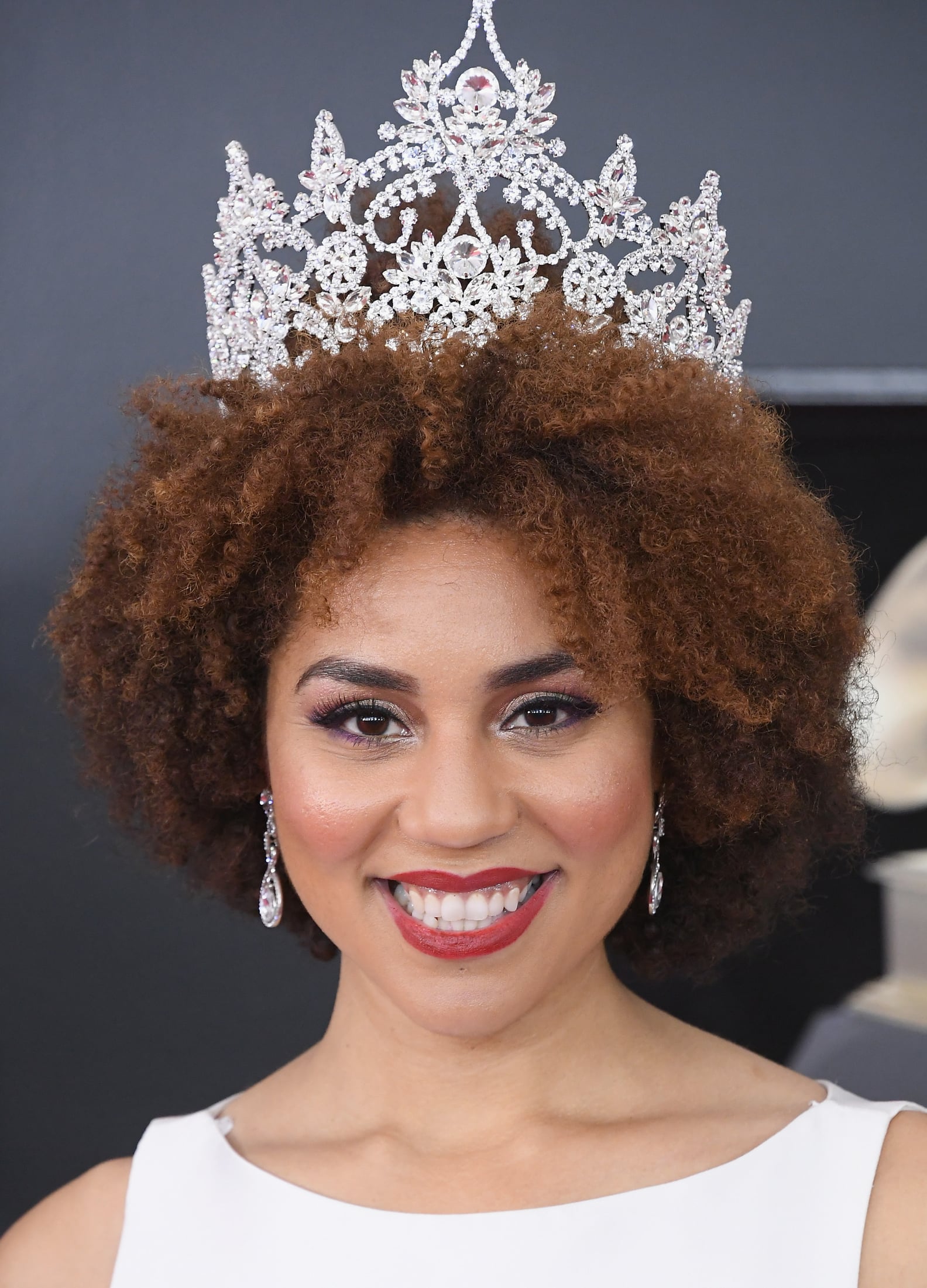 Joy Villa Pro-Life Dress at the 2018 Grammys | PS Fashion