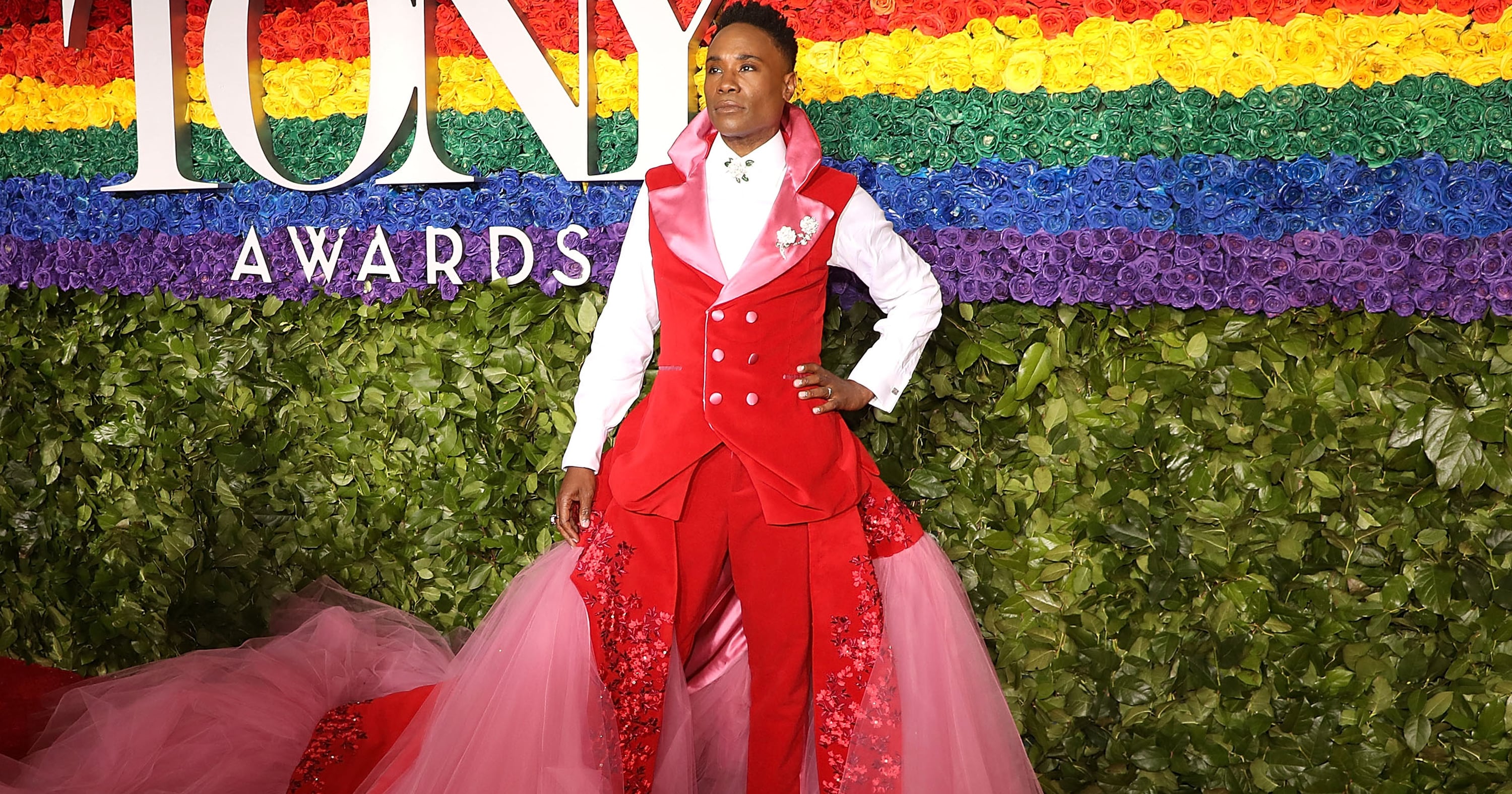 Billy Porter Wears Kinky Boots Curtain at Tony Awards 2019 | POPSUGAR ...