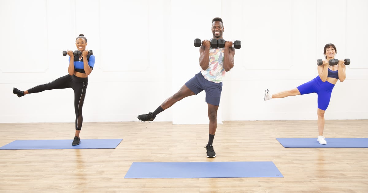40-Minute Lower Body Strength-Training Workout With Weights | POPSUGAR ...