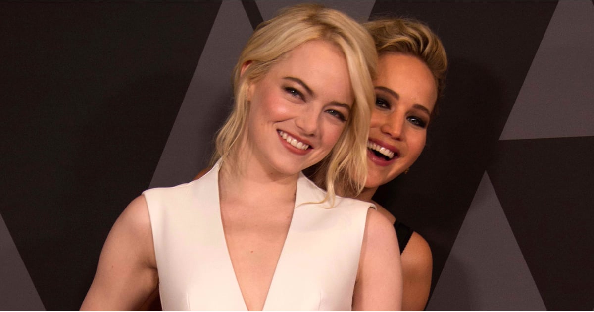 Jennifer Lawrence And Emma Stone Friendship Pictures Popsugar Celebrity 5409