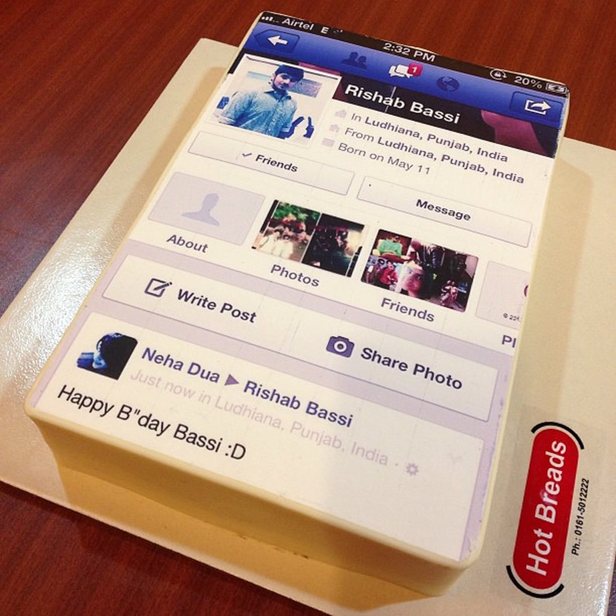 Facebook Birthday Cake | POPSUGAR Tech