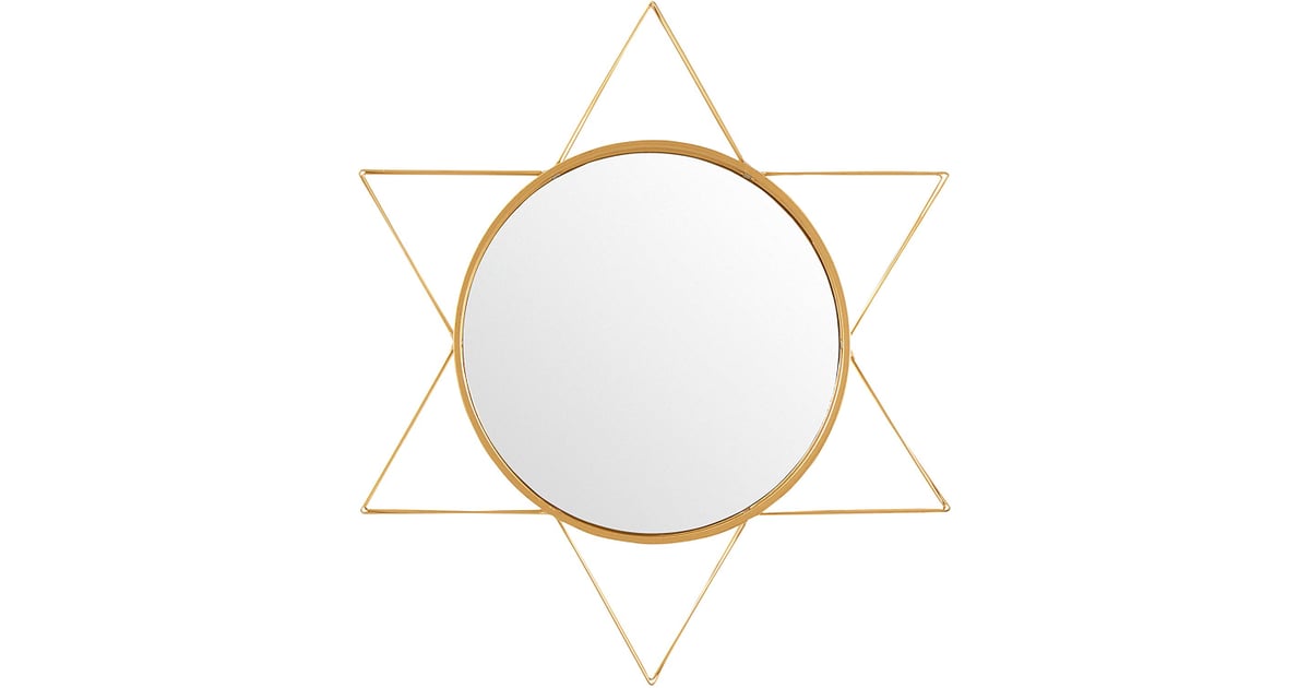 Rivet Modern 3-D Star Shaped Metal Mirror Home Decor | Best Home Decor ...
