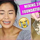Mix My Foundation Challenge Videos | POPSUGAR Beauty