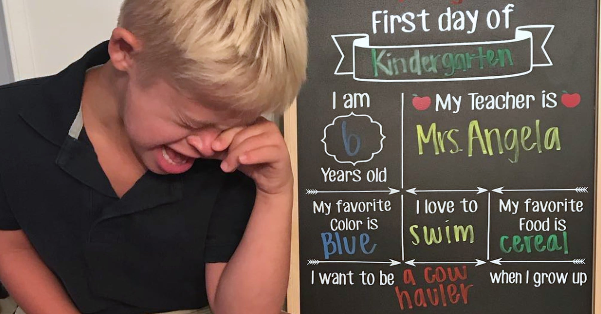 Funny First-Day-of-School Photos | PS Family