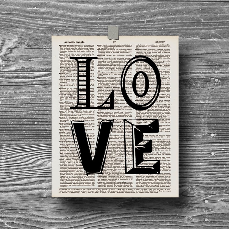 Love Art Prints From Etsy | PS Love