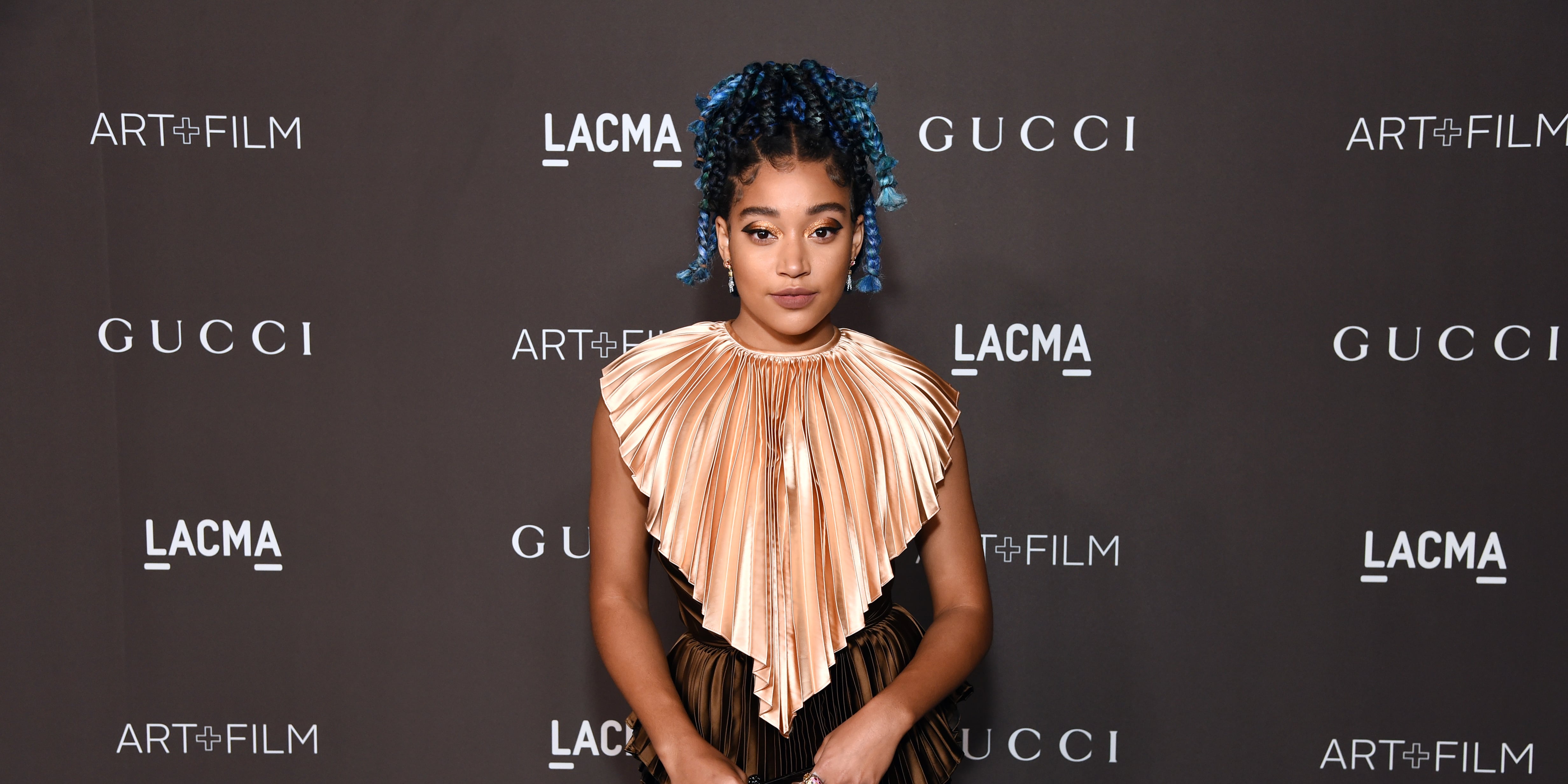 Amandla Stenberg's Blond Hair Color | POPSUGAR Beauty