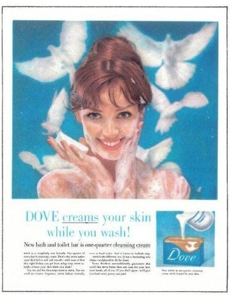 Vintage Dove Ads | PS Beauty