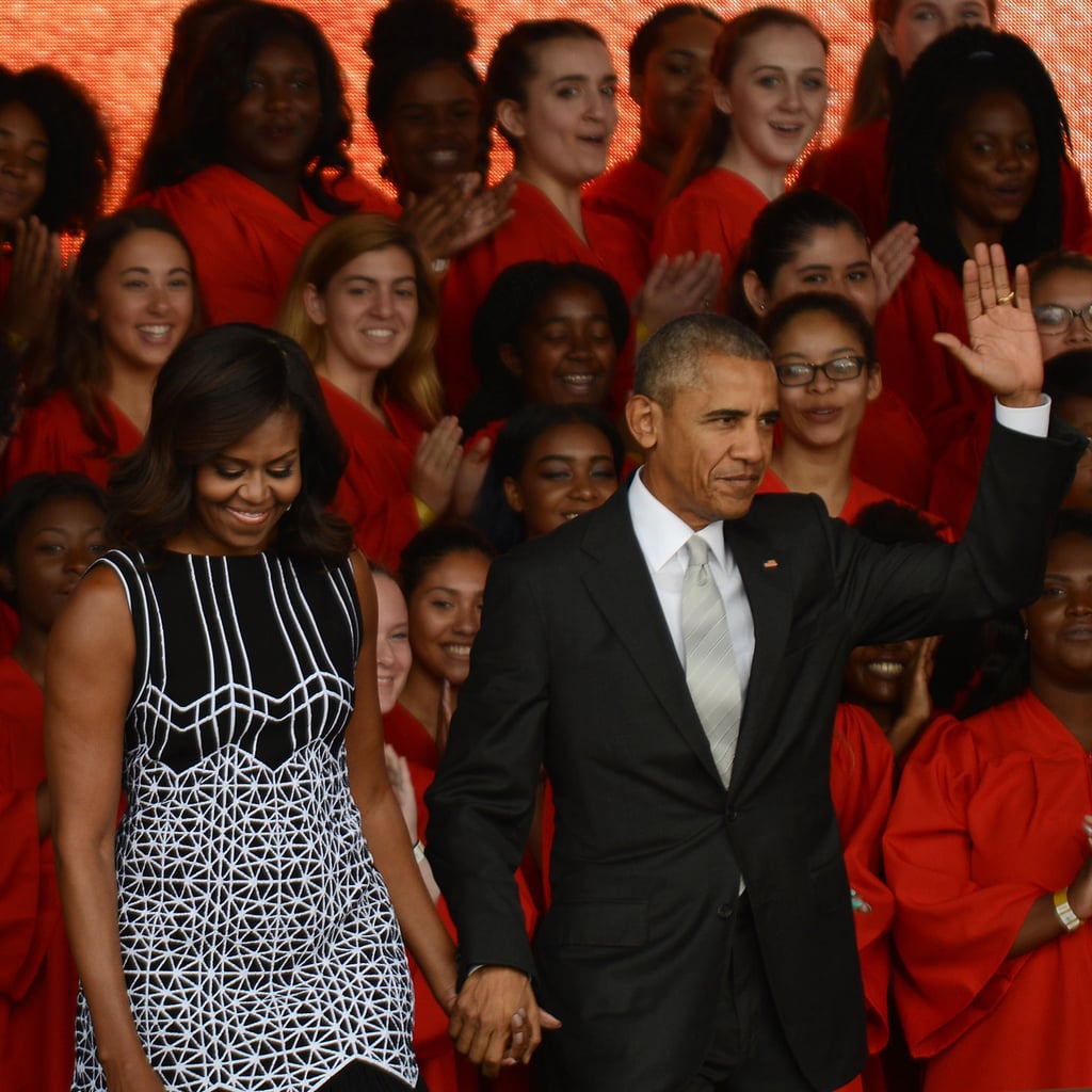 Michelle Obama's Dress at Museum of African American History | POPSUGAR ...
