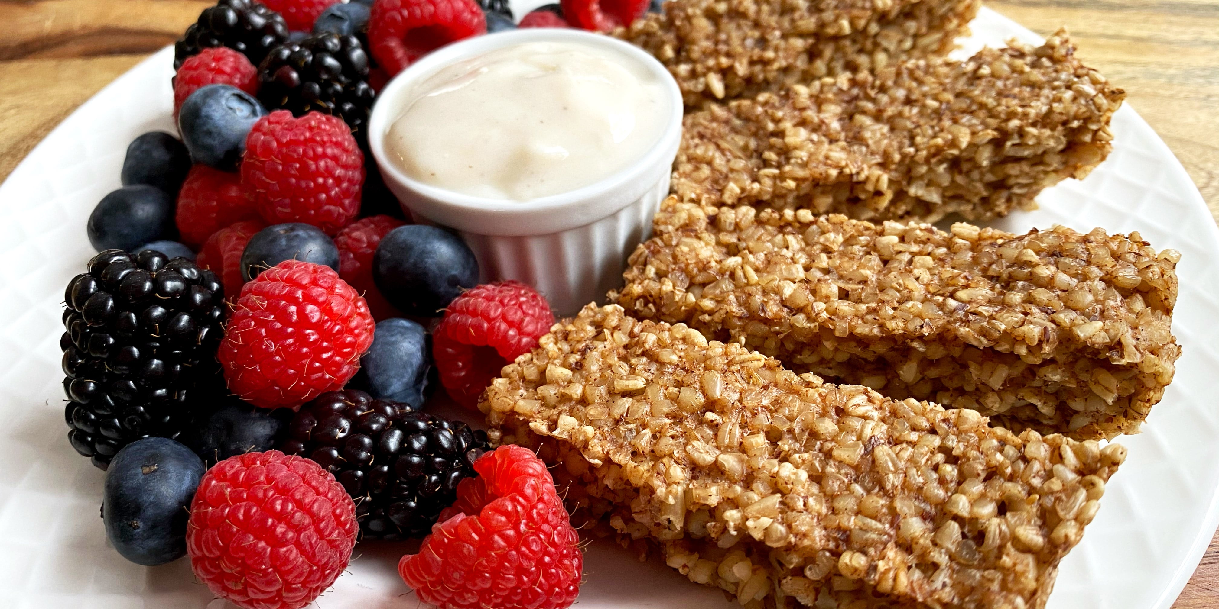 Healthy Vegan Steel-Cut Oatmeal Sticks Recipe | PS Fitness
