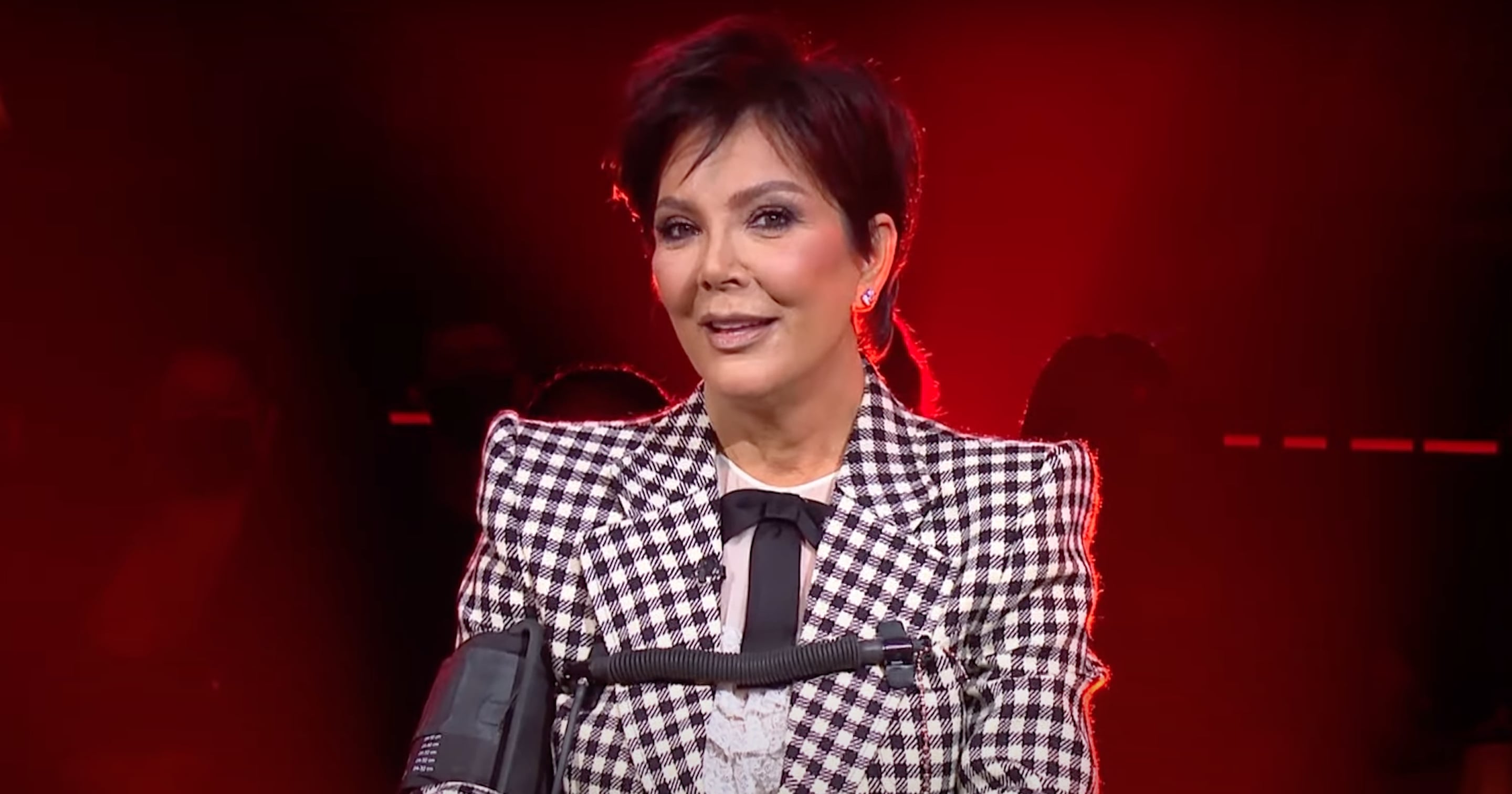 Kris Jenner Takes A Lie Detector Test On The Late Late Show Ps Celebrity