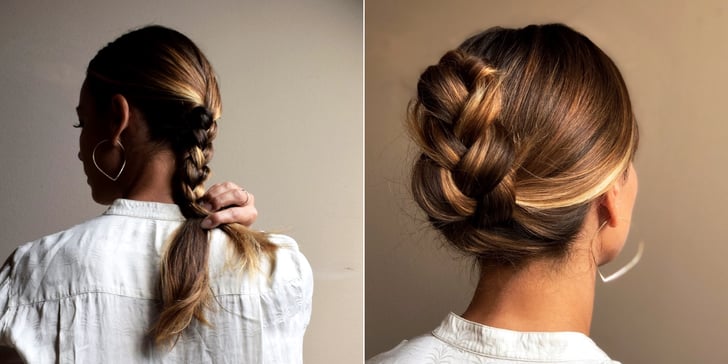 Easy French-Braid Ponytail Tuck | How-to Tutorial Photos | POPSUGAR Beauty