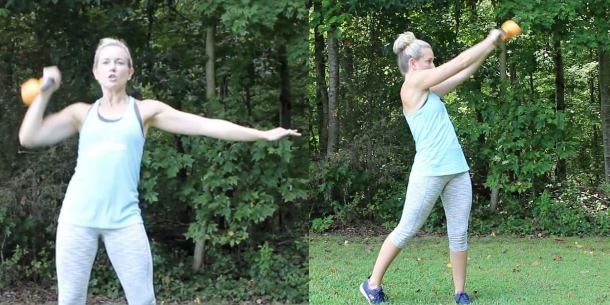 Katy Perry "Firework" Kettlebell Workout Routine Video | PS Fitness