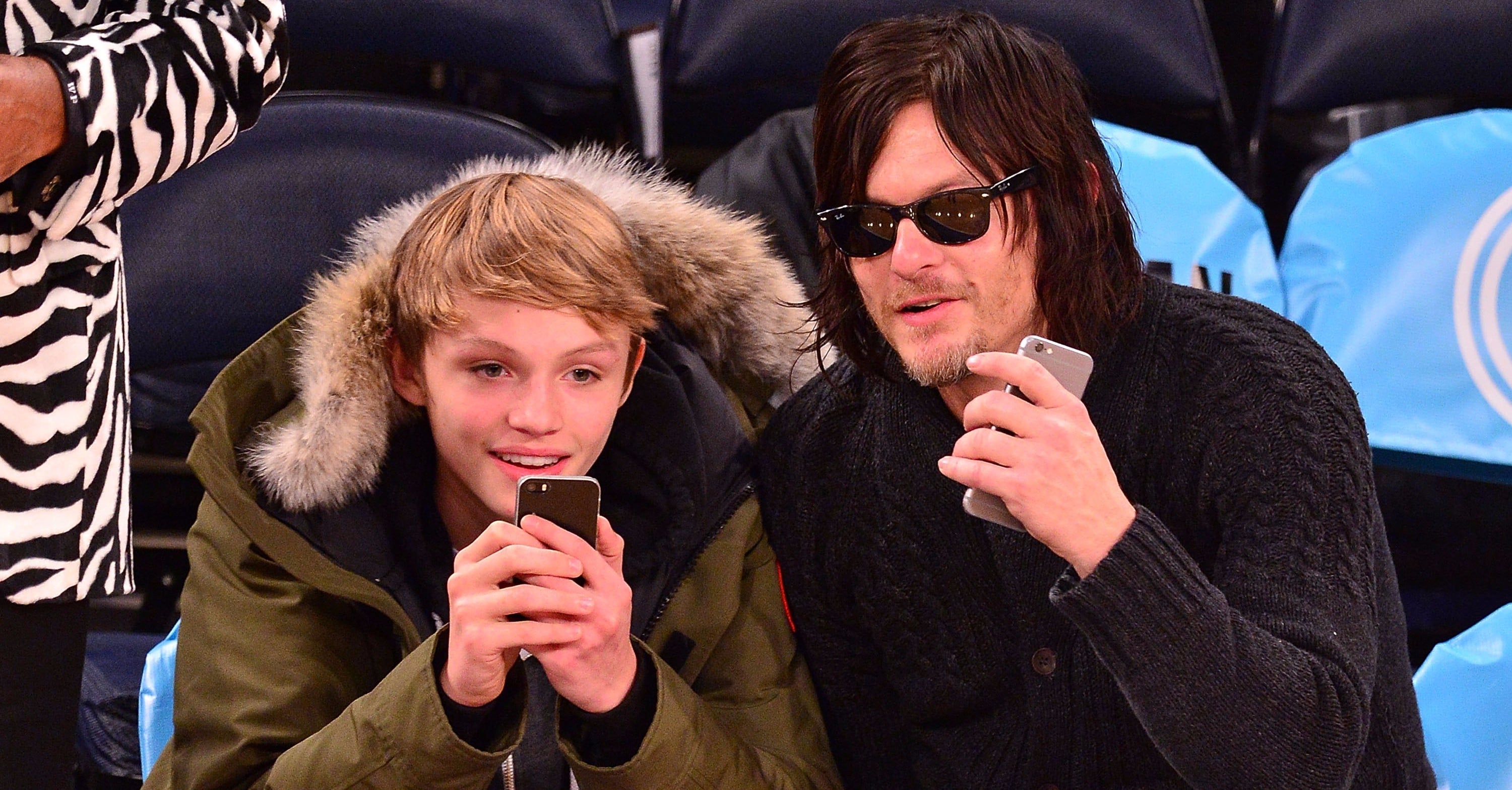 Norman Reedus and His Son Pictures | PS Celebrity