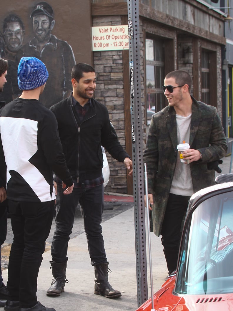 Nick and Joe Jonas Out With Wilmer Valderrama January 2016 | PS Celebrity
