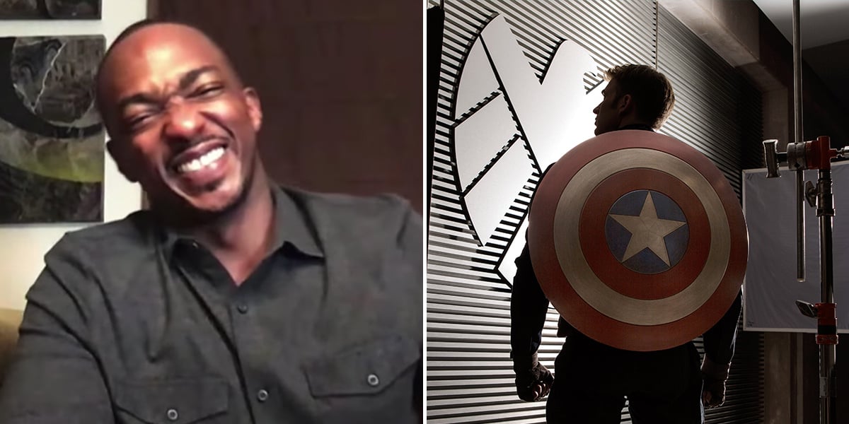Watch Anthony Mackie Play Coy About Captain America | Video | POPSUGAR ...