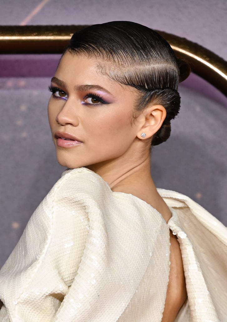 See Zendaya's Purple Reverse Eyeliner at Dune Premiere | POPSUGAR ...