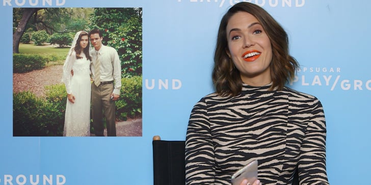 Mandy Moore Looks Back at Throwback Posts Video Interview | POPSUGAR ...