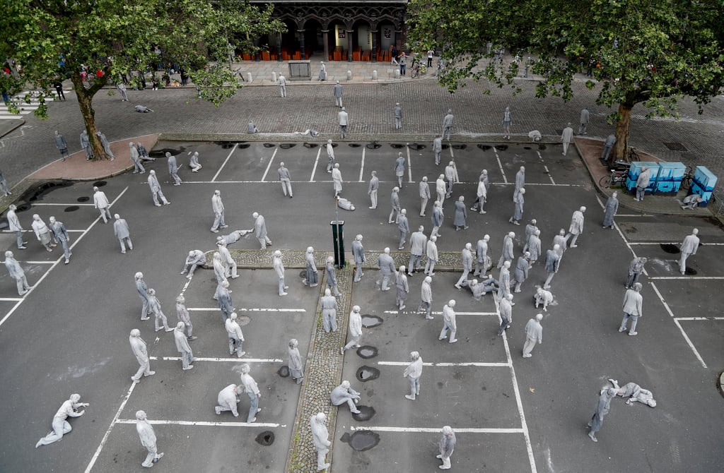 Zombie Protest Before Hamburg G20 Summit | POPSUGAR News